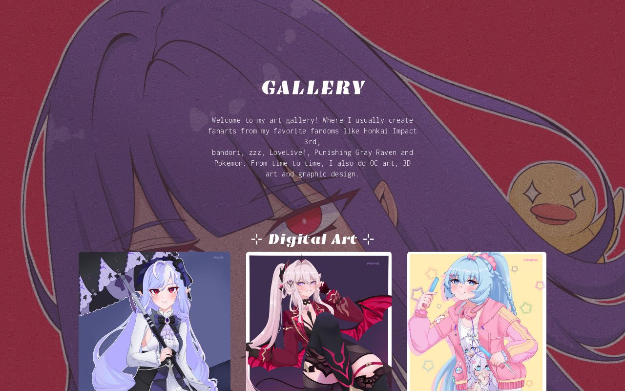 frshine - gallery ⋆˙